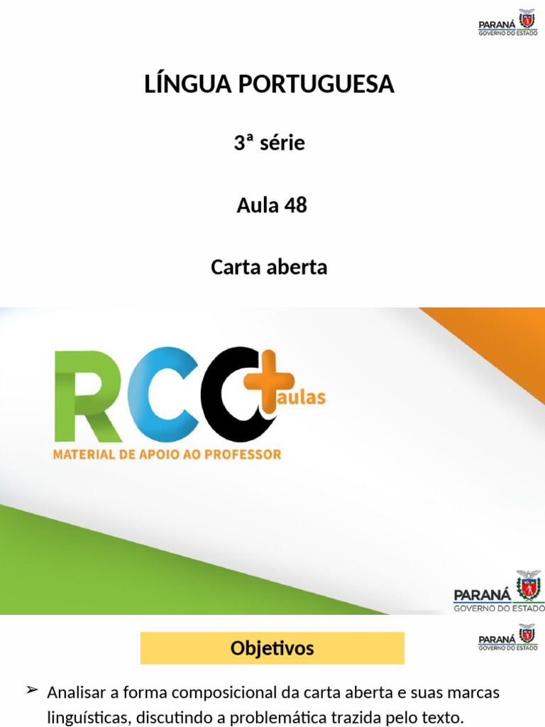 3 106 - 3a Serie Aula 48 2024 | PDF