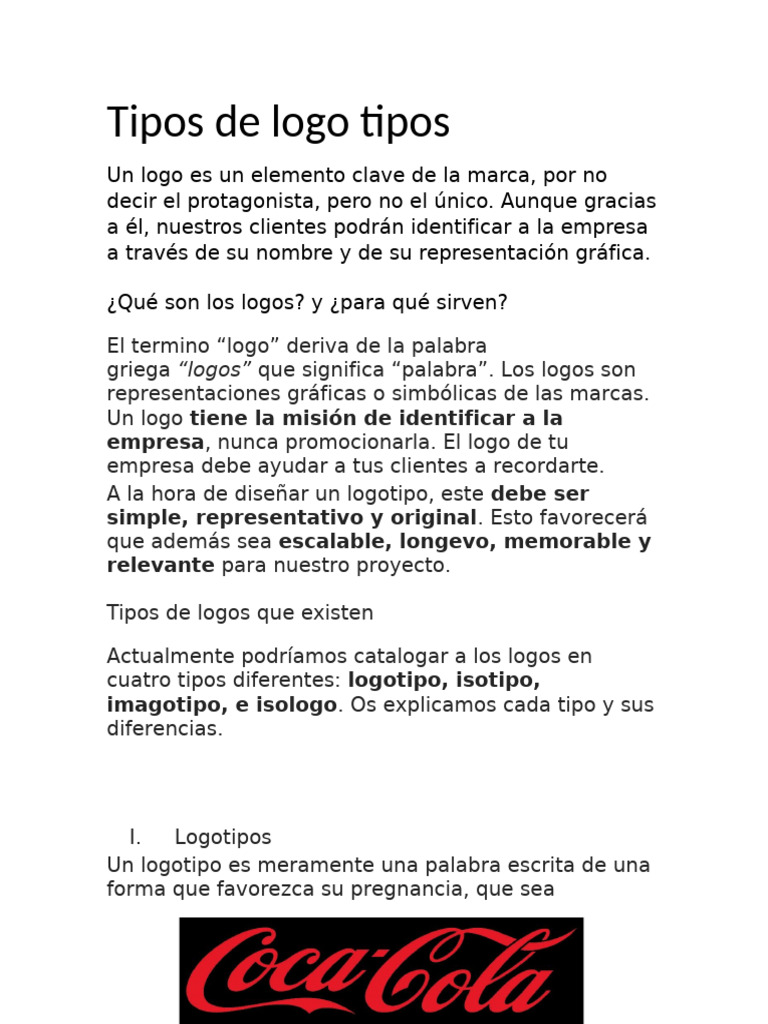 Tipos de Logos | PDF