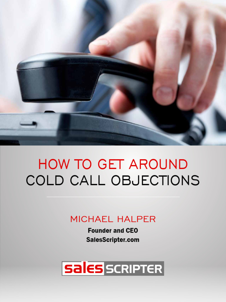 How To Get Around Cold Call Objections | PDF
