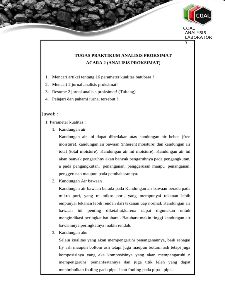 Tugas Anbat | PDF