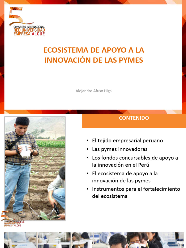 INNOVATE Expo A Afuso CONCYTEC | PDF