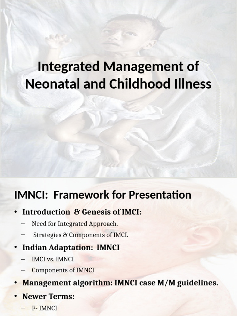 Integrated Management of Neonatal and Childhood Illness | PDF