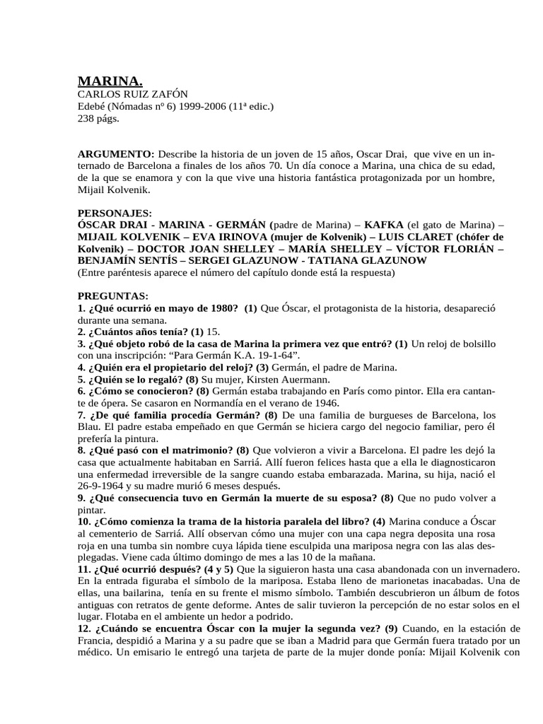 Marina | PDF