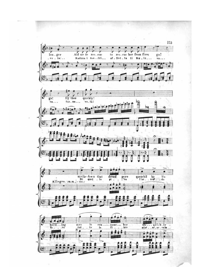 Di Quella Pira | PDF