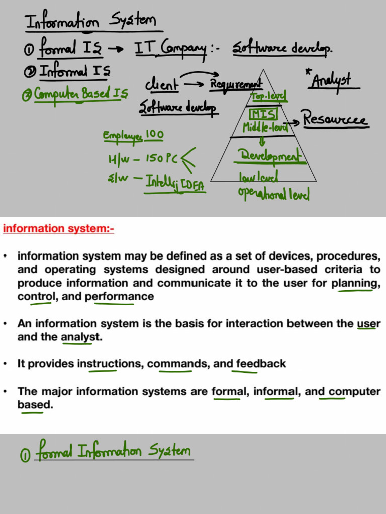 004) Categories of Information System | PDF