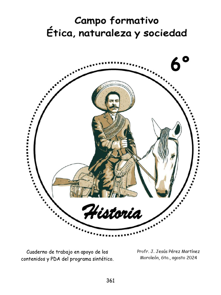 07 Historia 6° Grado 24-25b | PDF | revolución mejicana | Politica de ...