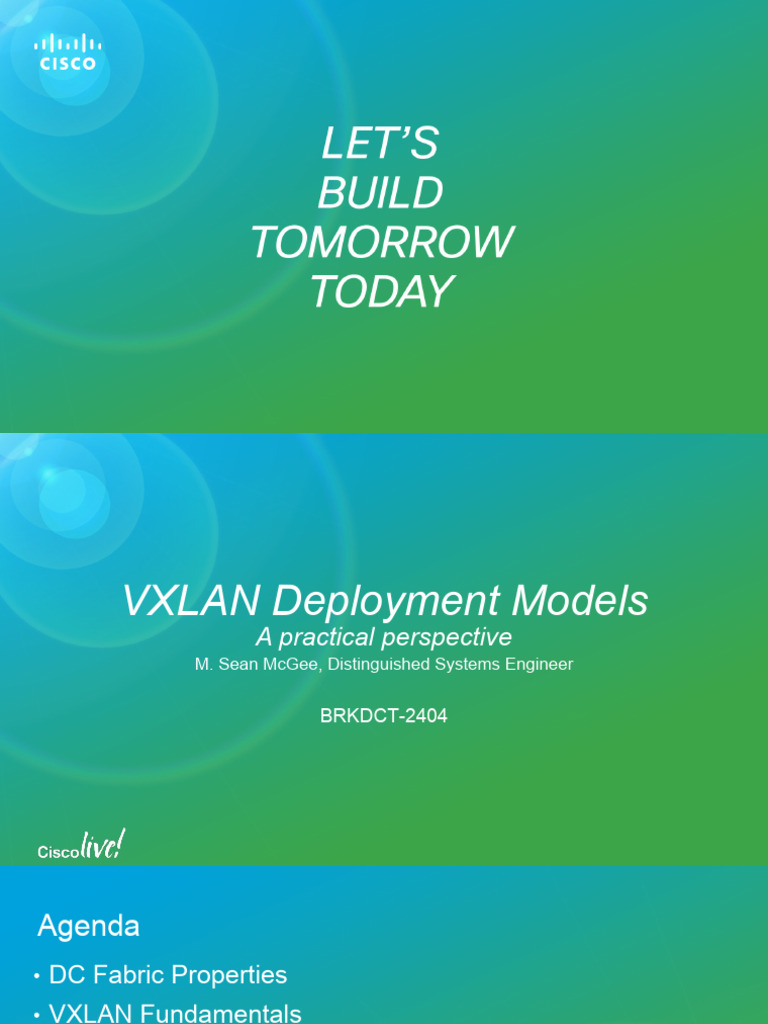 BRKDCT 2404 Vxlan | PDF