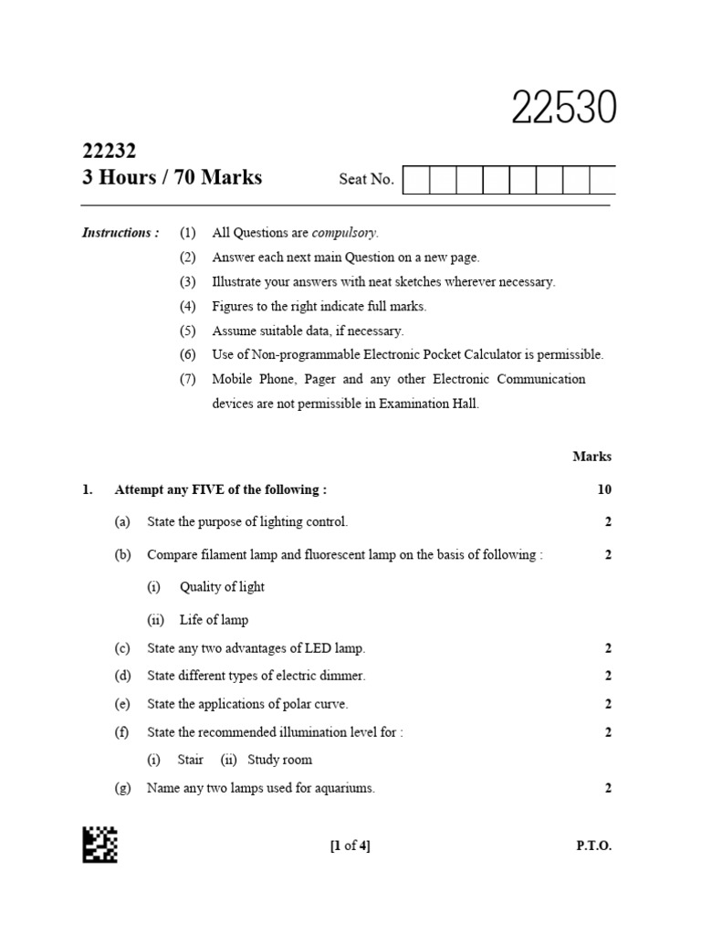 22530-2023-Summer-Question-Paper (Msbte Study Resources) | PDF