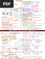 Chemical Kinetics Formula Sheet Class12 | PDF