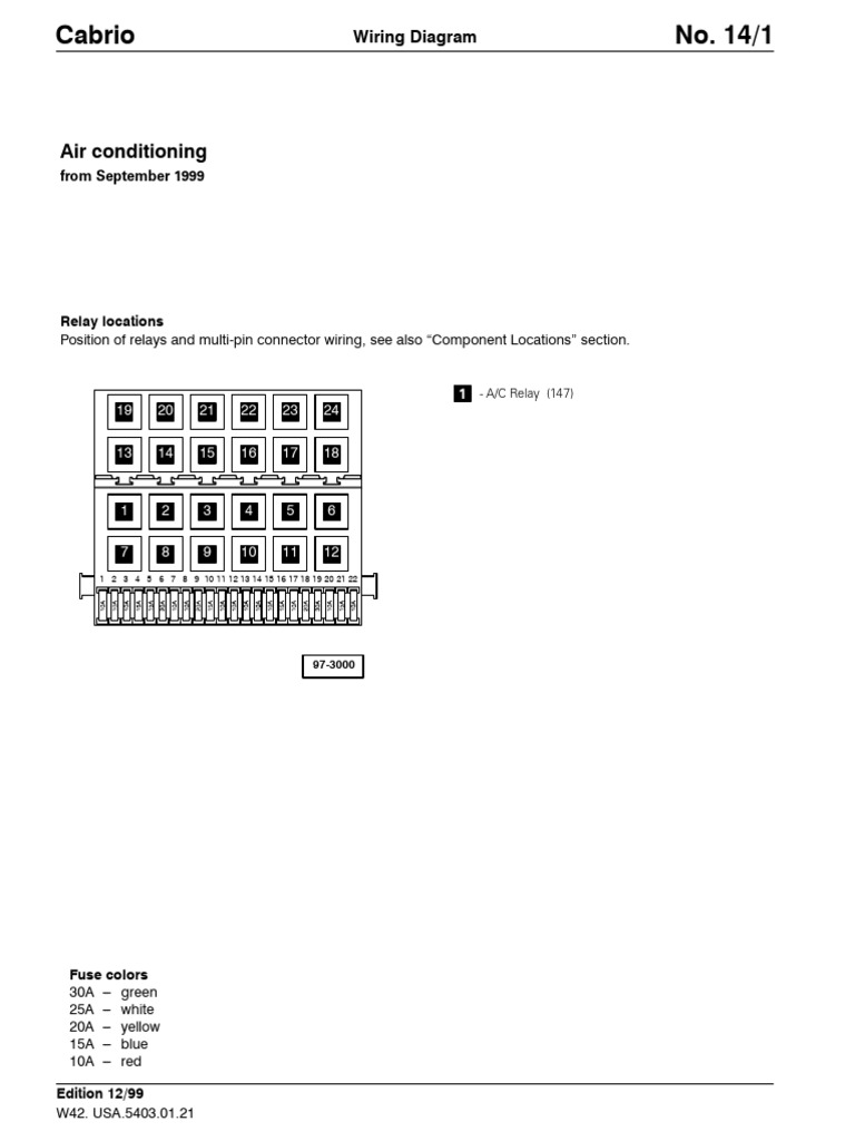 Vw.a3 1999.wd.14 | PDF