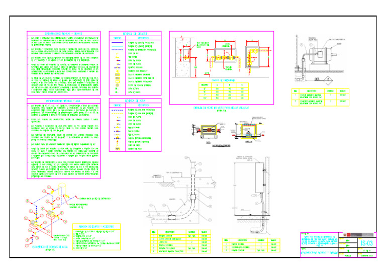 Anexo - 03 - Planos Instalaciones Sanitarias - EETT y Detalles | PDF