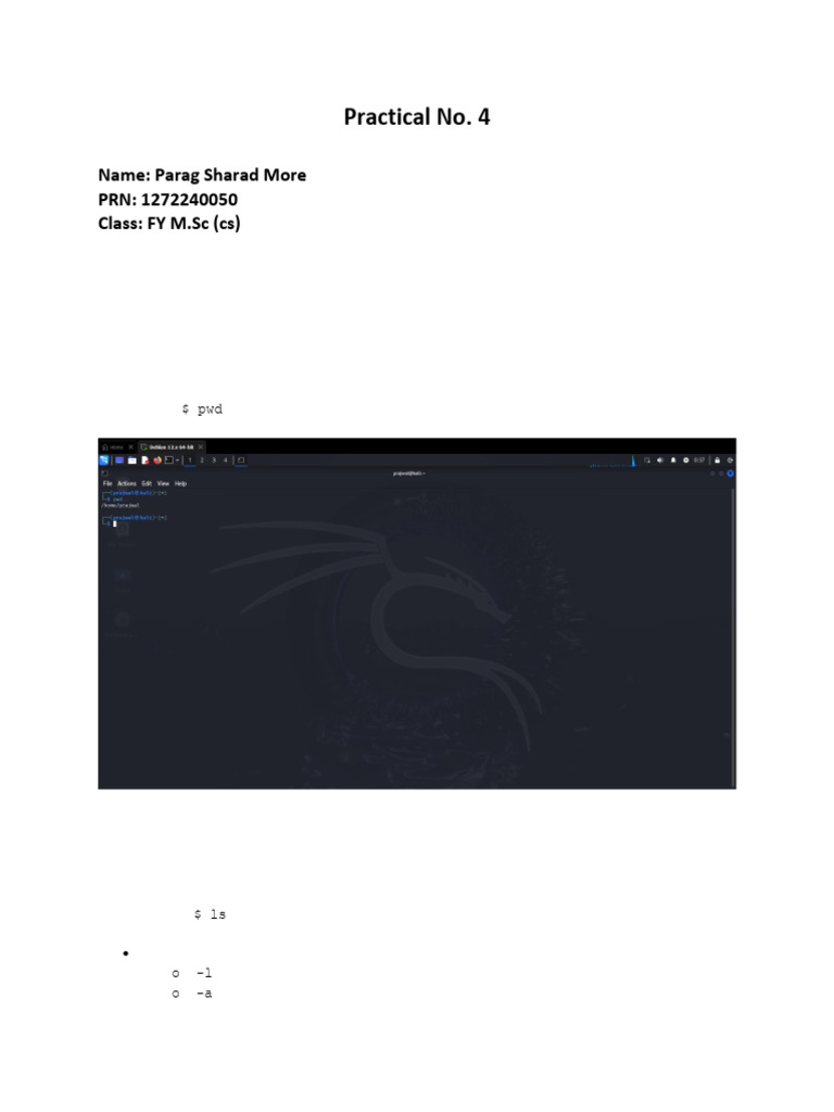 Essential Linux Commands Guide | PDF | Computer File | Teaching Methods & Materials