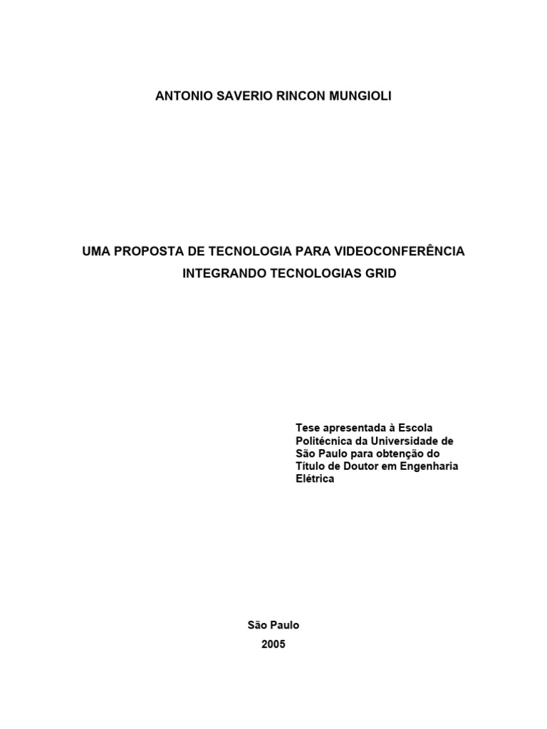 Saverio Tese Vfinal | PDF Saverio Tese Vfinal | PDF