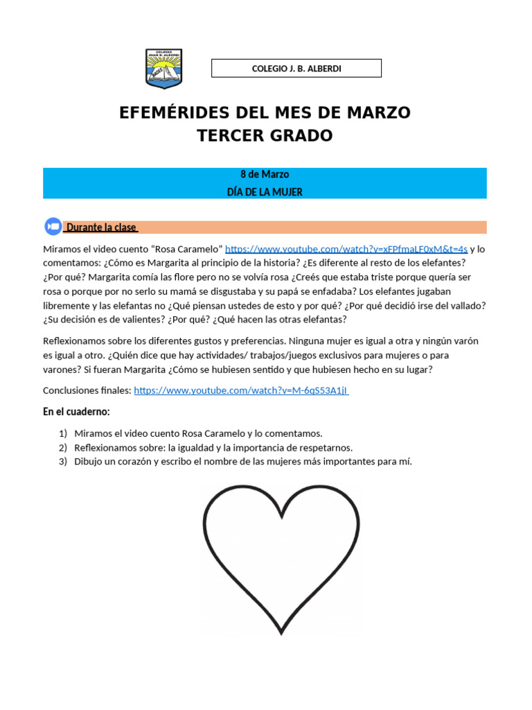 3° Efemerides Marzo | PDF
