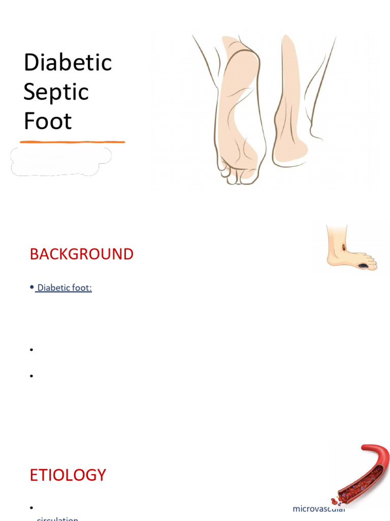 Diabetic Septic Foot.. | PDF | Blood Vessel | Wound