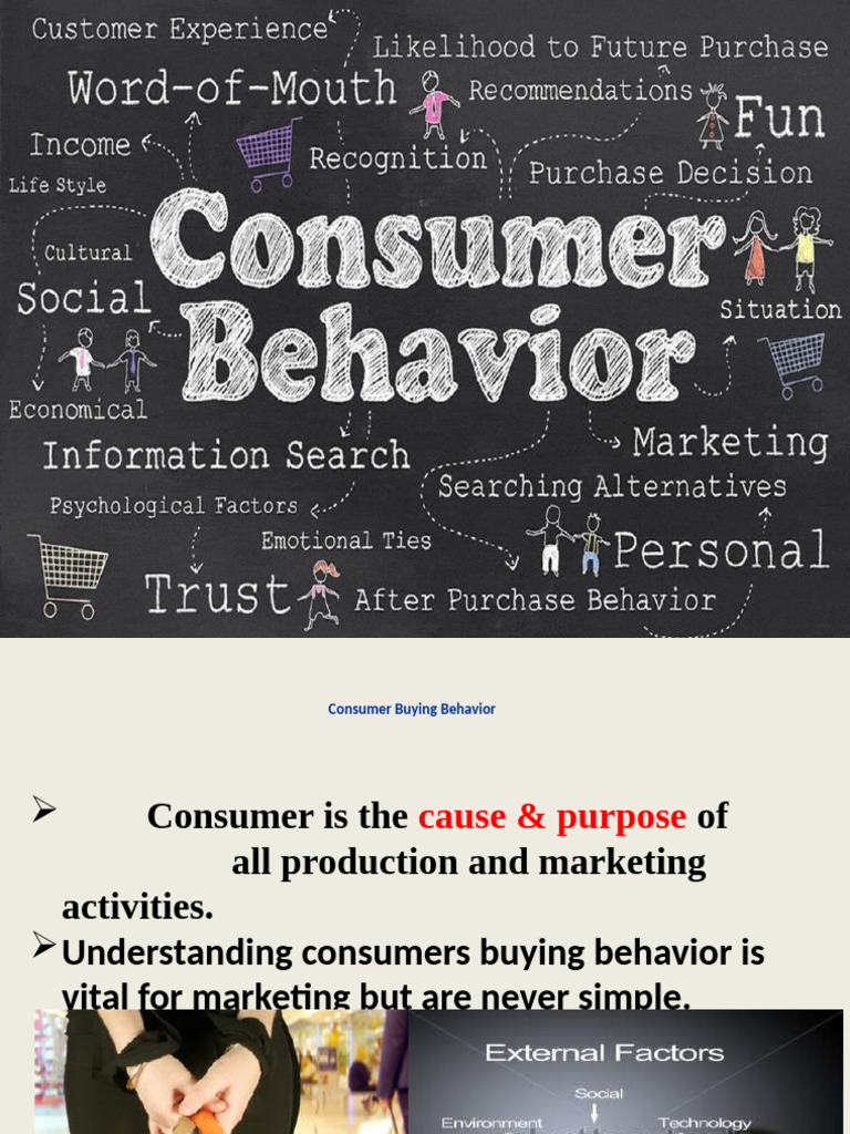 Chapter #3 Consumer Behaviour | PDF | Consumer Behaviour | Science ...