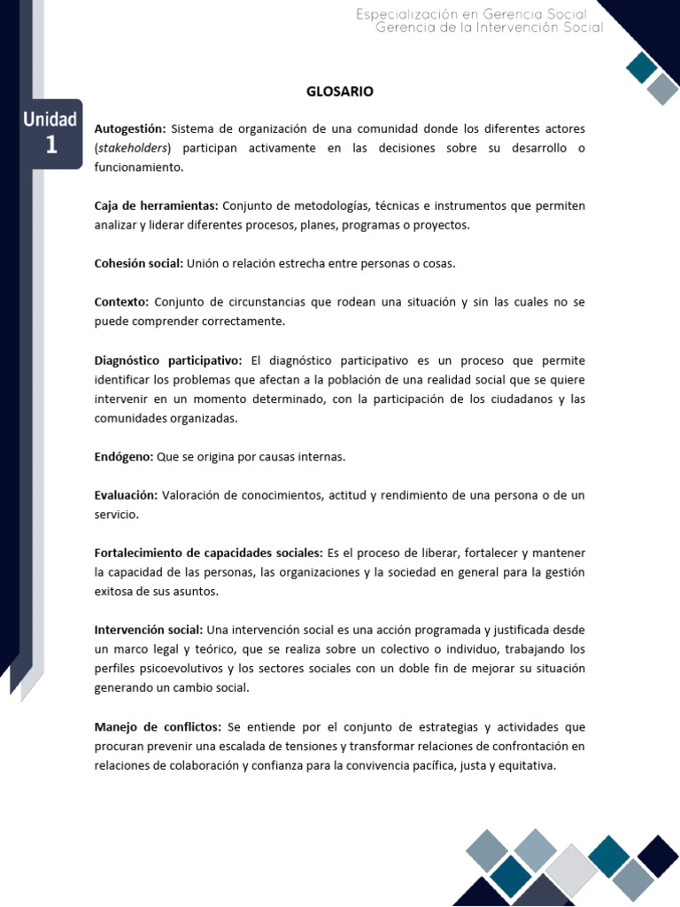 Glosario | PDF