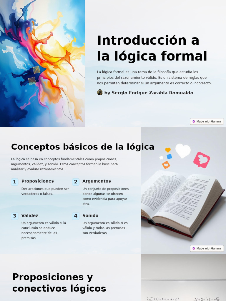 Introduccion A La Logica Formal | PDF | Razonamiento deductivo | Lógica Introduccion A La Logica Formal | PDF | Razonamiento deductivo | Lógica