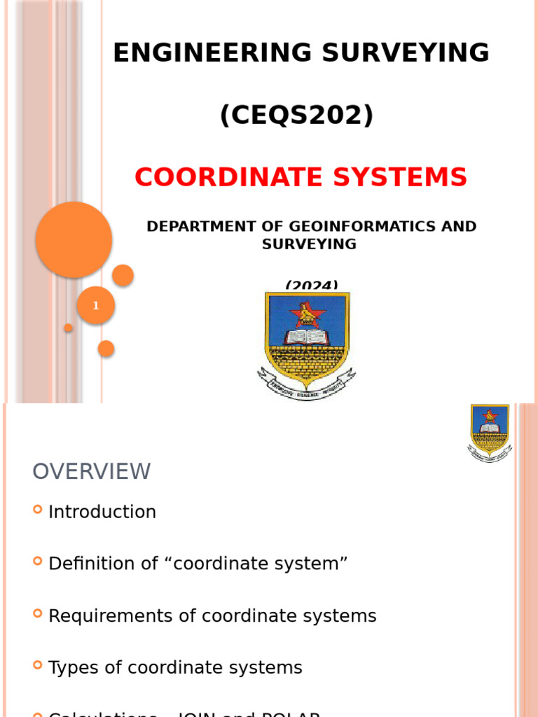 Coordinate Systems | PDF