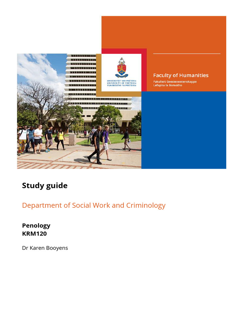 Final Penology Study Guide 2024 | PDF