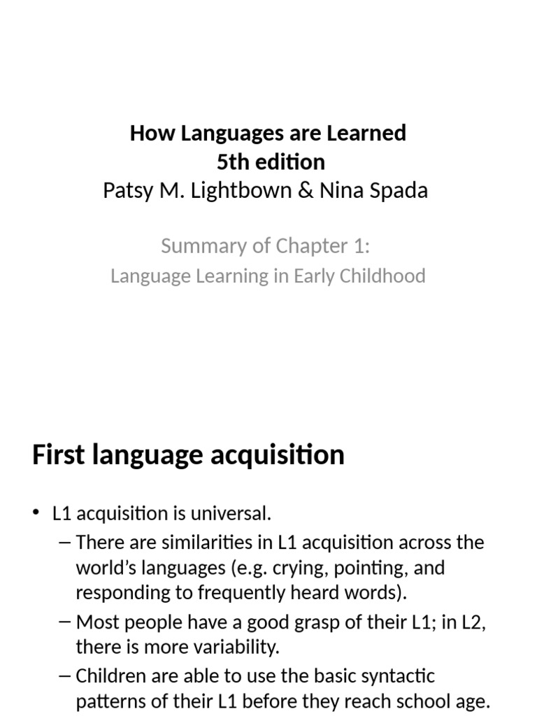 Chapter 1 Summary Pdf