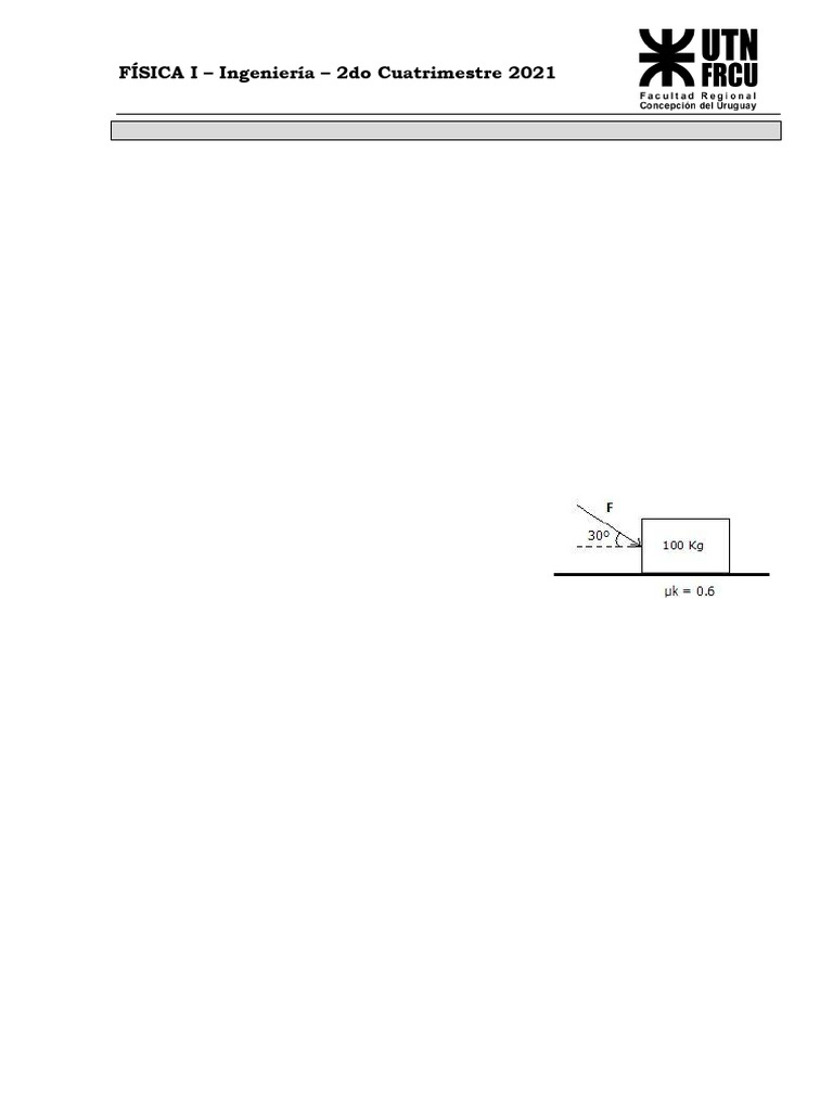Prac. 10 - Trabajo Energia Potencia 2021 | PDF