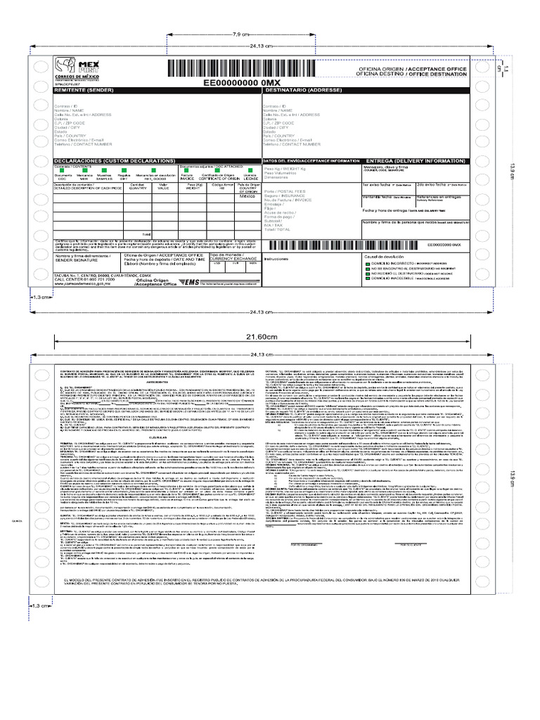 MEXPOST Envíos | PDF