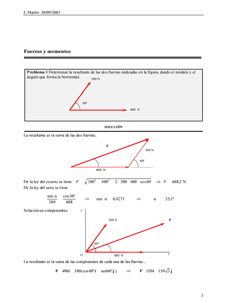 Problema Estática (Ejercicios Resueltos) - Cap1 | PDF