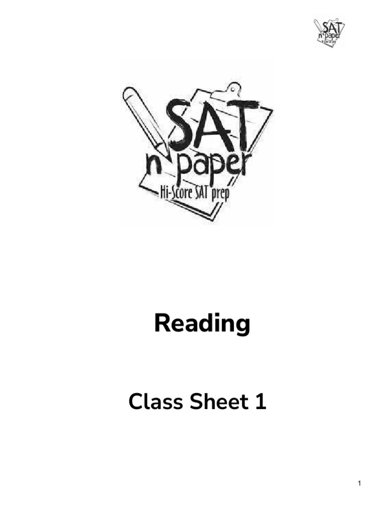May VERBAL Student's Copy - 2024 | PDF