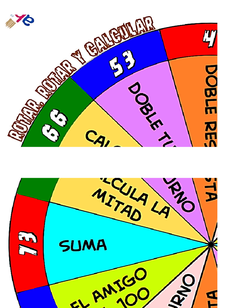 Ruleta de Matematicas | PDF