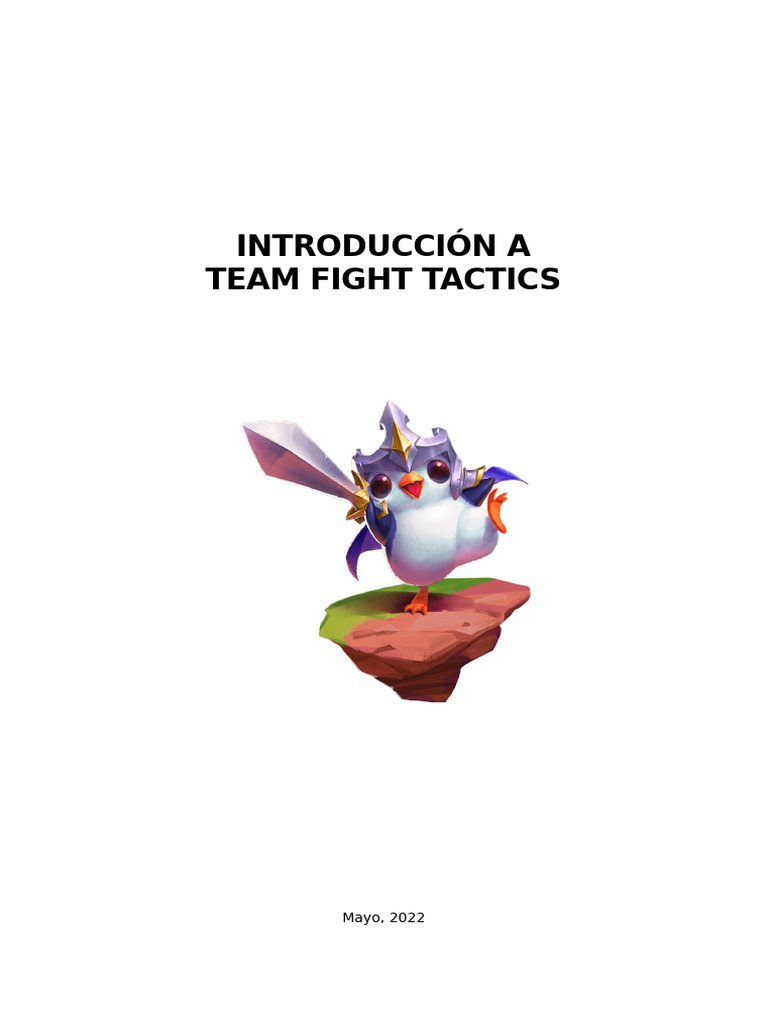 Introducción A Team Fight Tactics | PDF