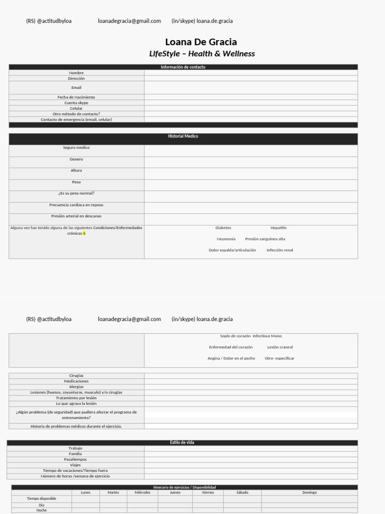 Loa - Health & Wellness | PDF