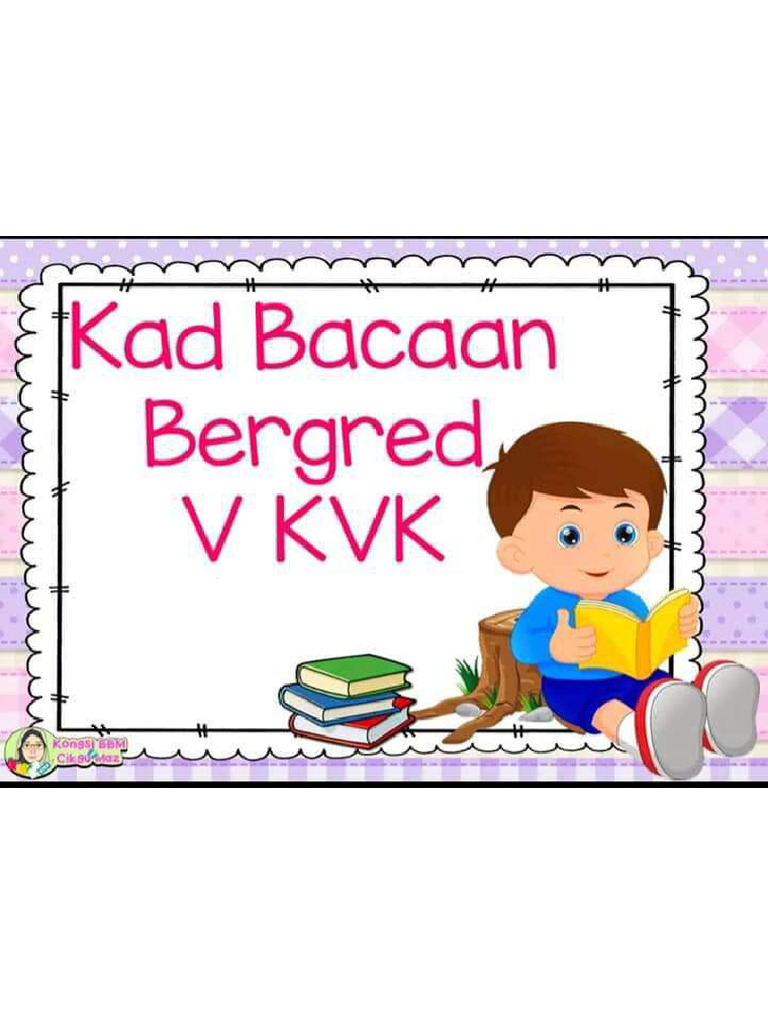 Kad Bacaan Bergred V KVK | PDF