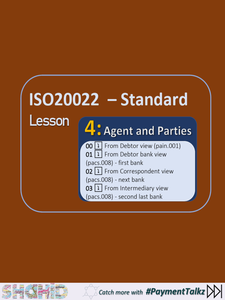 04 - ISO20022 - MT - MX - Parties Compare With MT and MX | PDF