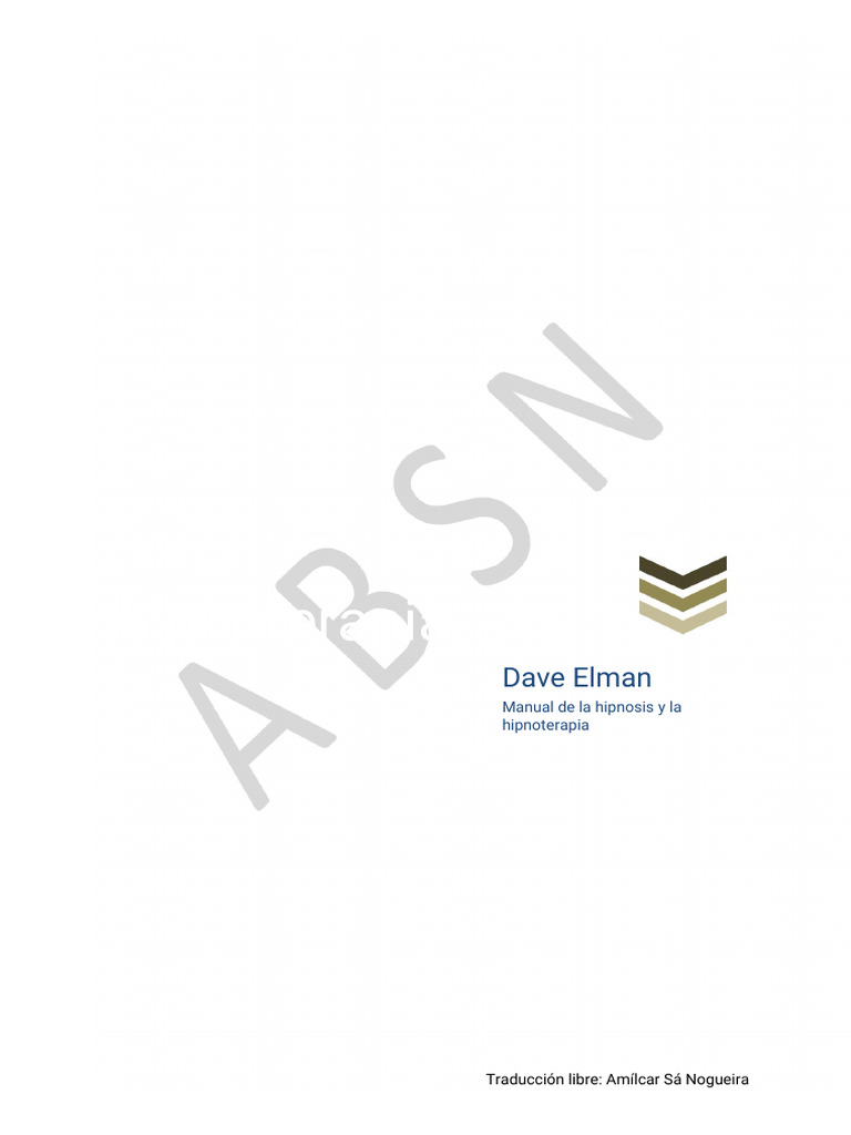Hipnoterapia Elman | PDF