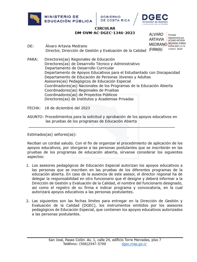 DM DVM Ac Dgec 1346 2023 | PDF