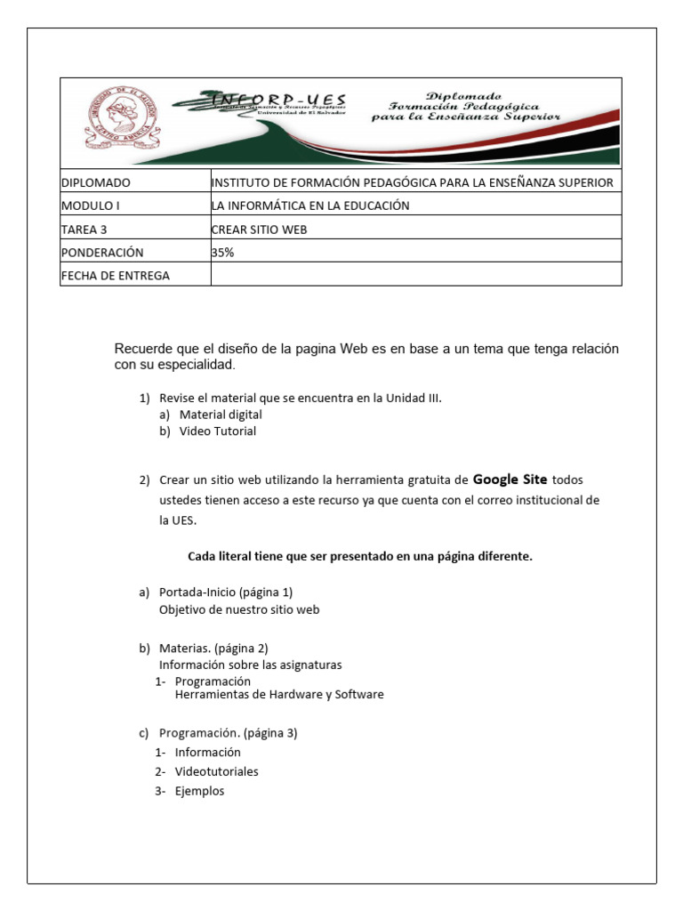 Consigna TAREA 2 | PDF