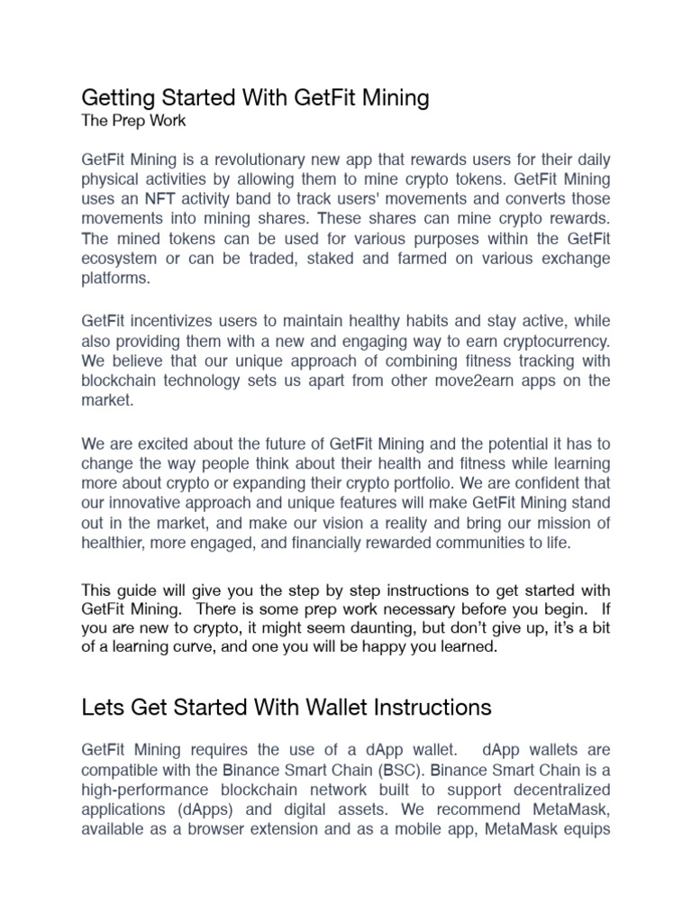 Stepbystepgetfitmining | PDF