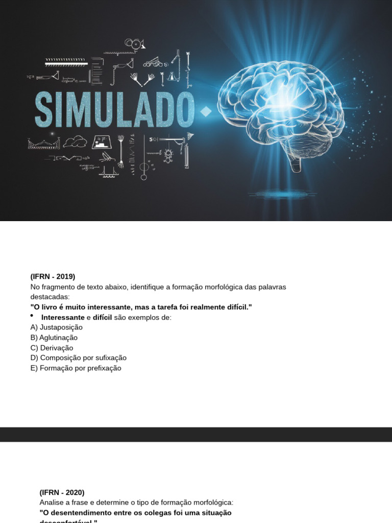 Simulado I | PDF