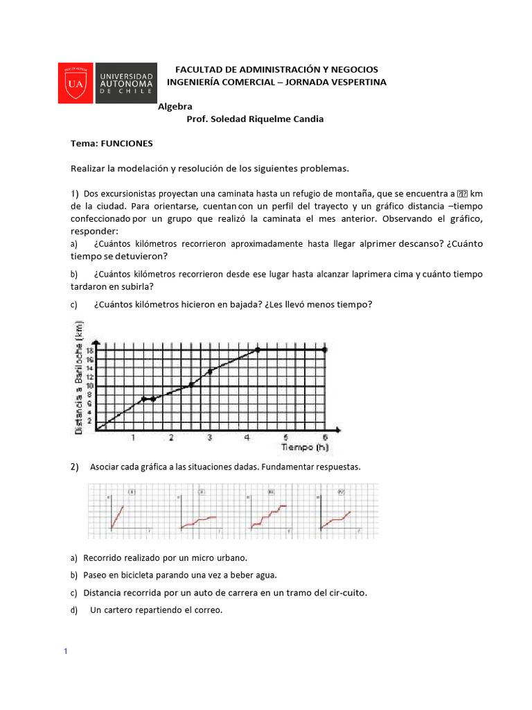 Ejercicios de Modelación | PDF