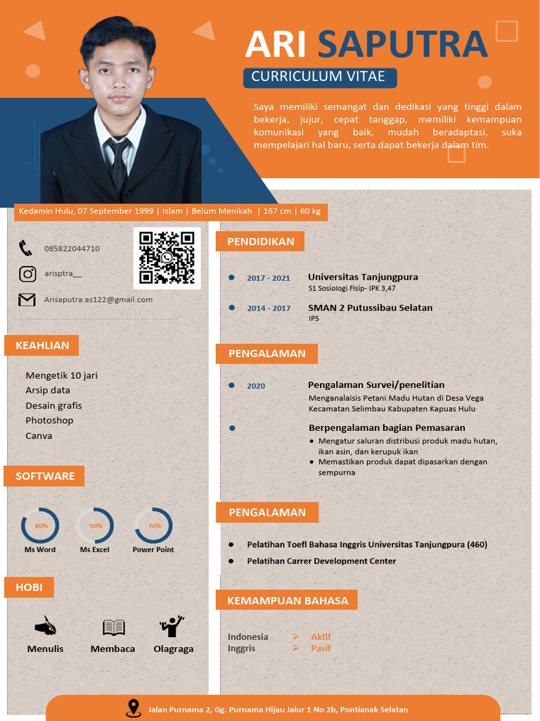 CV KALIMANTAN BARAT - KUBU RAYA - ARI SAPUTRA | PDF