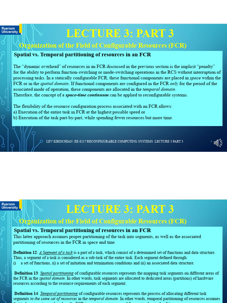 EE-8217 Lecture - 3 Part 3 Slides | PDF