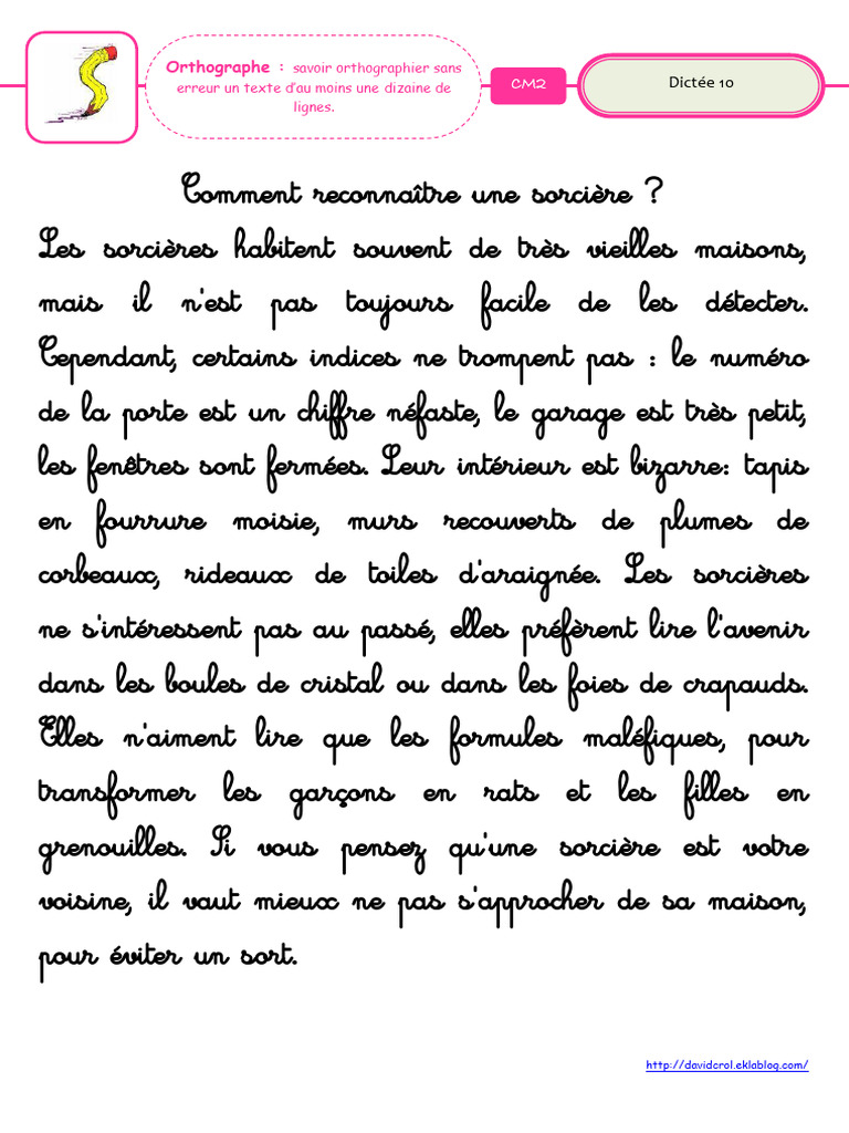 Dictee 10 2013 2014 | PDF