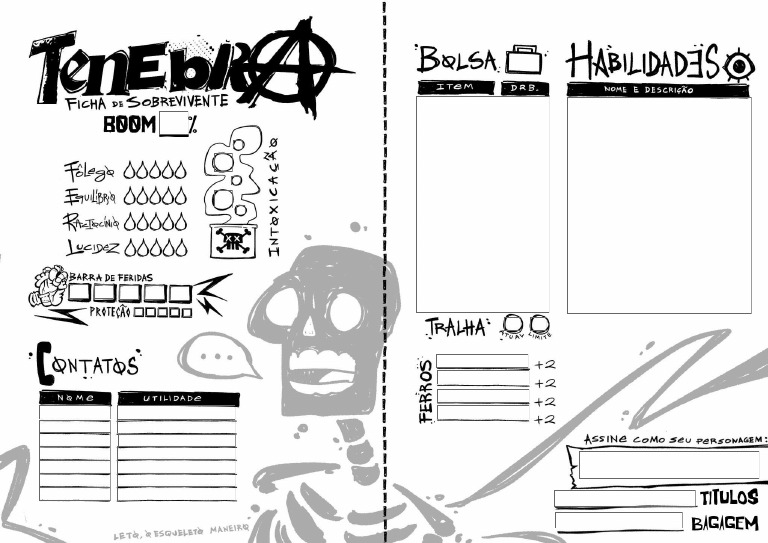 Ficha Tenebra Boom | PDF