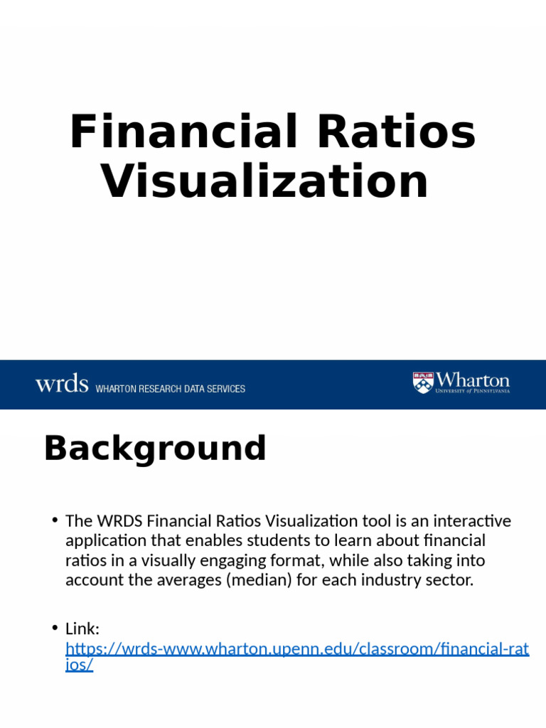 Investmentsaccounting Financial Ratios Visualization Slide Deck | PDF