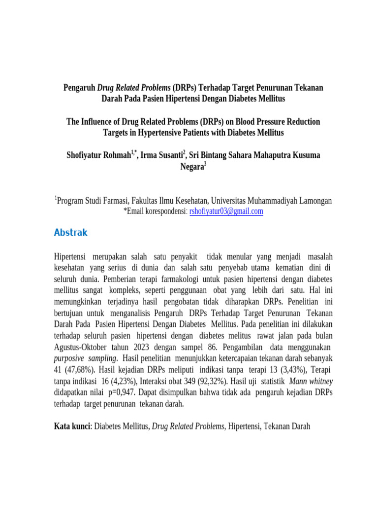 Template JSK Bahasa Indonesia (Paraphrased) | PDF