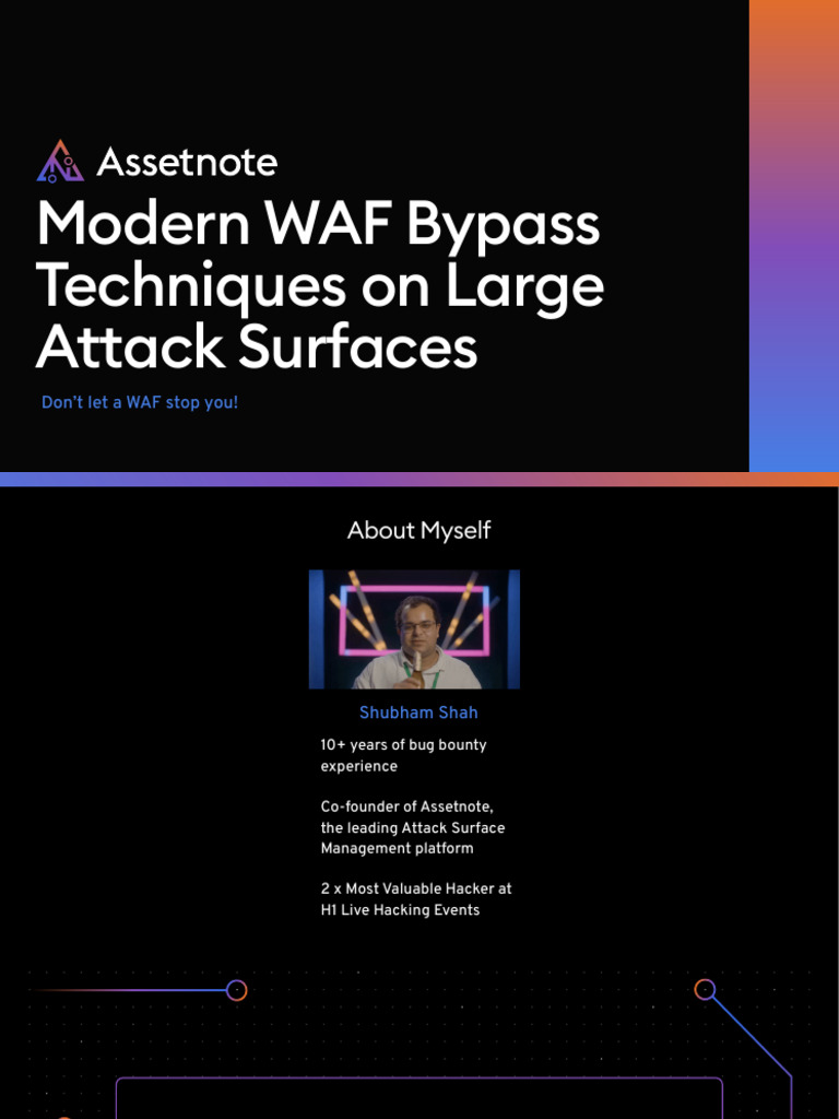 Bypass WAF at Scale | PDF