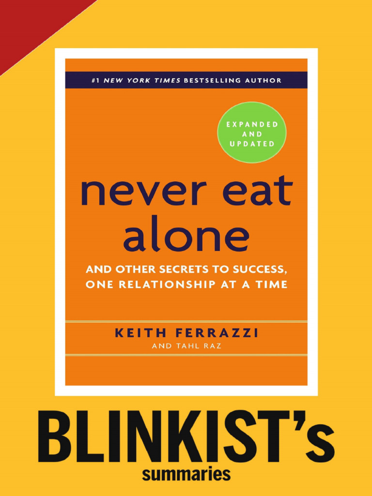 Never Eat Alone - Keith Ferrazzi | PDF
