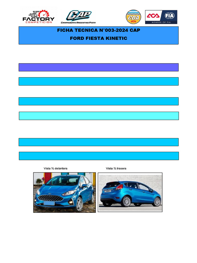 Clase3 Fordfiestakinectic Cap | PDF