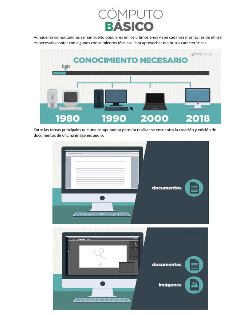 Curso Computación Básico | PDF | Internet | Negocios